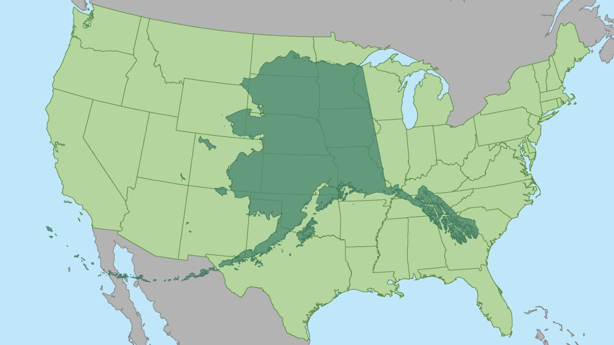 10 Mind-Blowing Size Comparisons That Show How Big Alaska Really Is ...